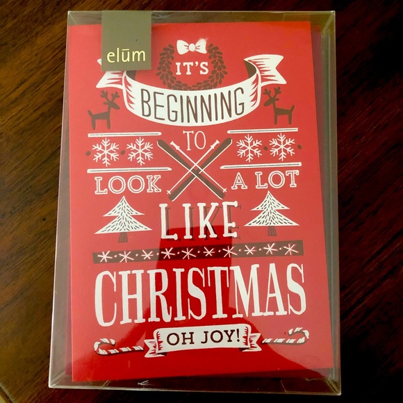 Elum Letterpress | Office | New Christmas Cards | Poshmark